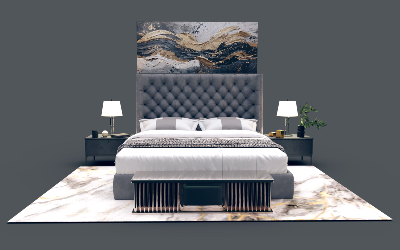 Fancy Furniture Set 05 Daz 3d