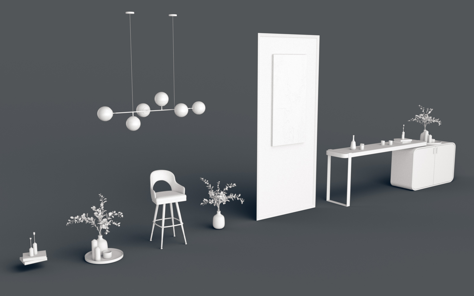 Fancy Furniture Bundle | Daz 3D