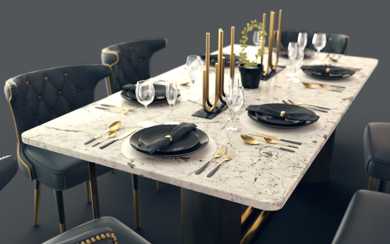 Fancy Furniture Bundle | Daz 3D