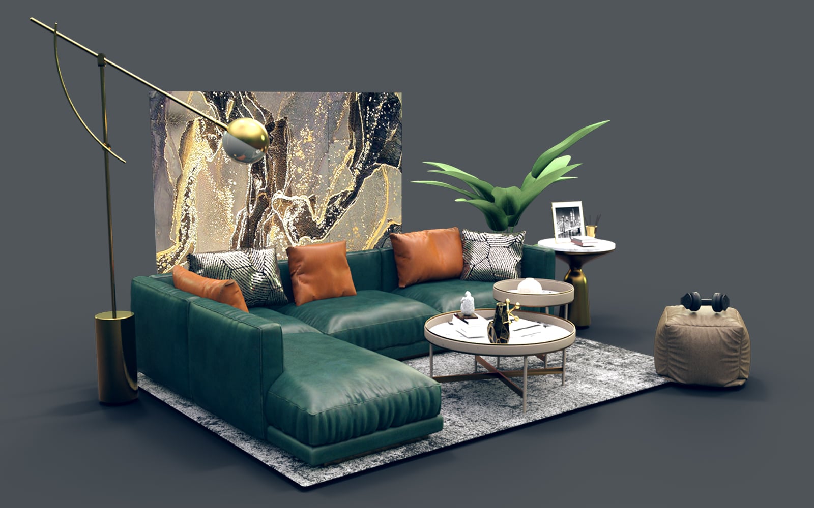 Fancy Furniture Bundle | Daz 3D