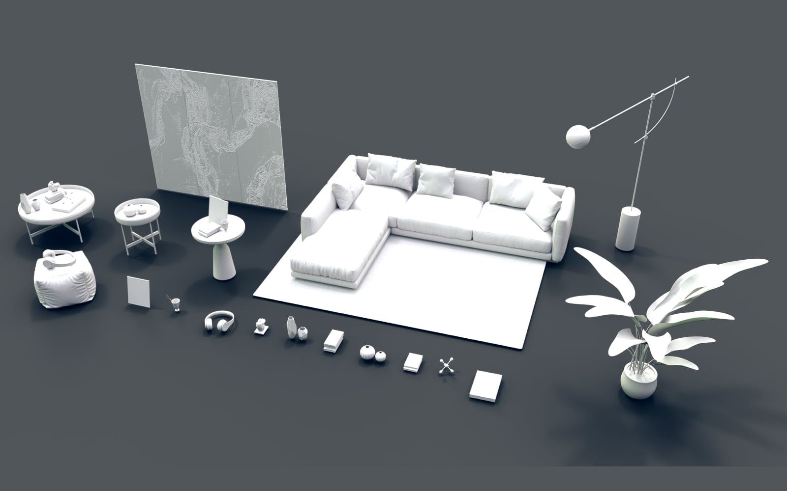 Fancy Furniture Bundle | Daz 3D