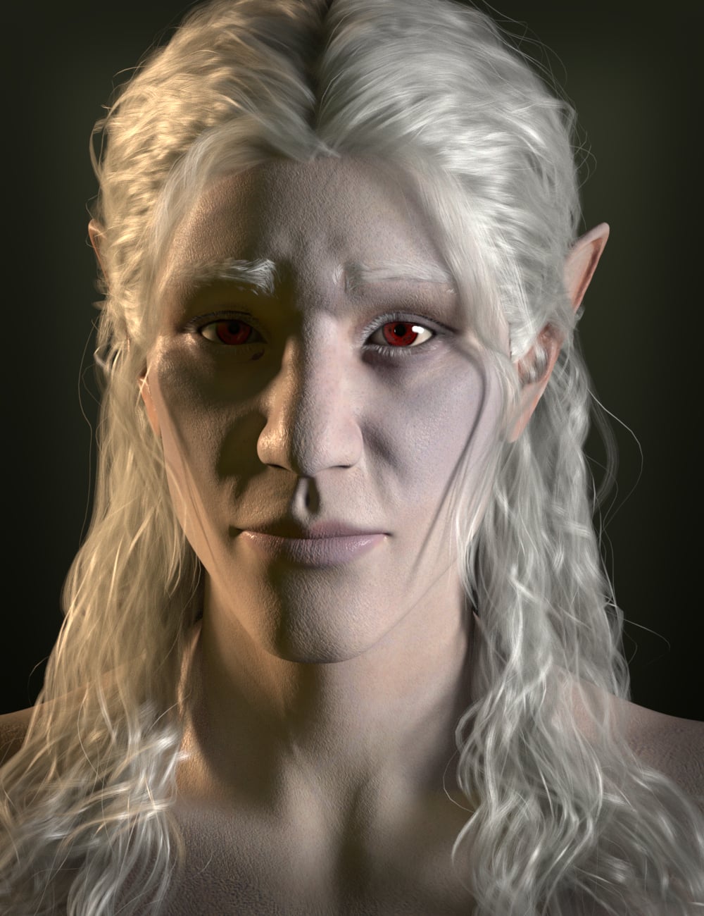 SY The Pale Elf Vampire Genesis 9 | Daz 3D