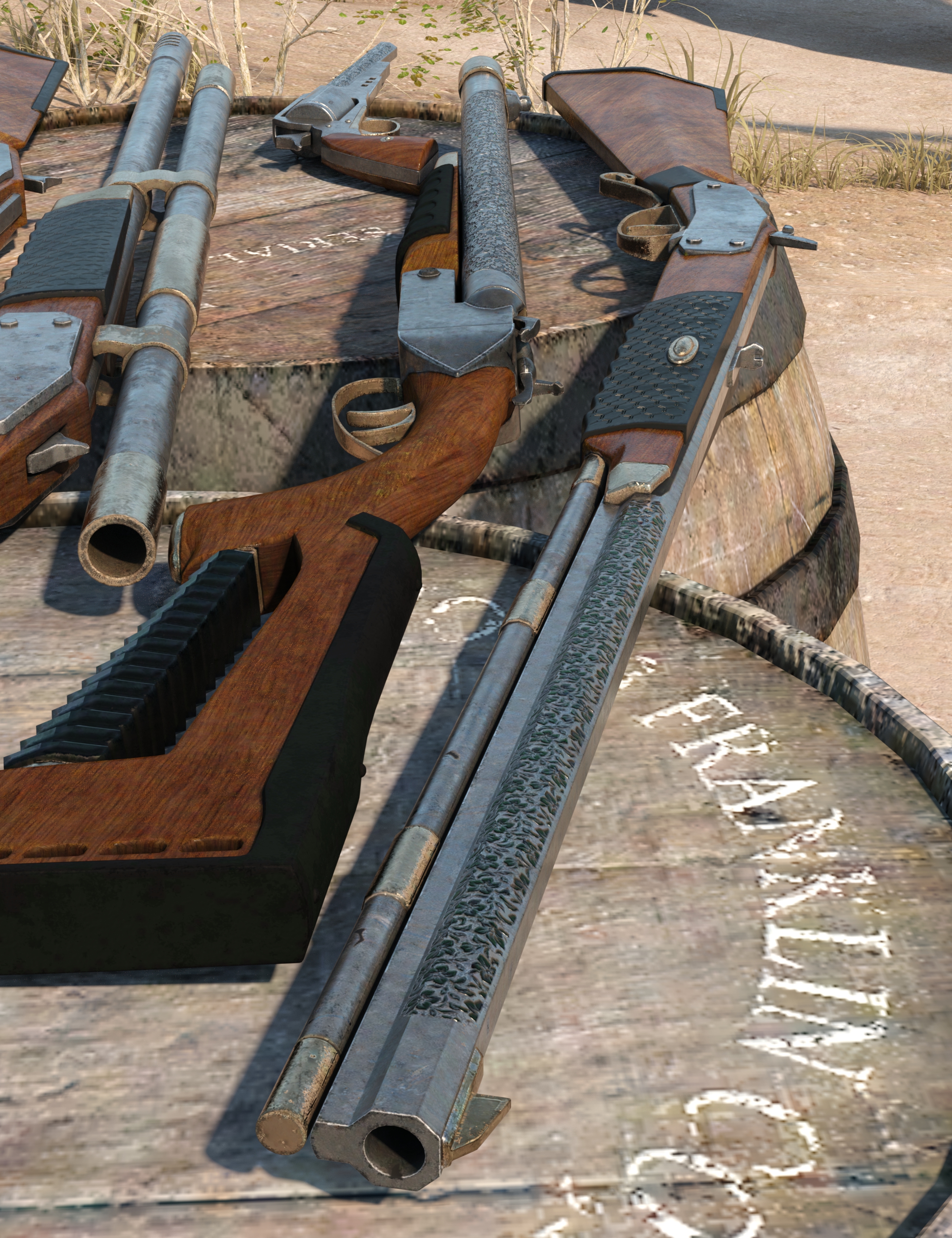 Hendershot Weapons Collection | Daz 3D