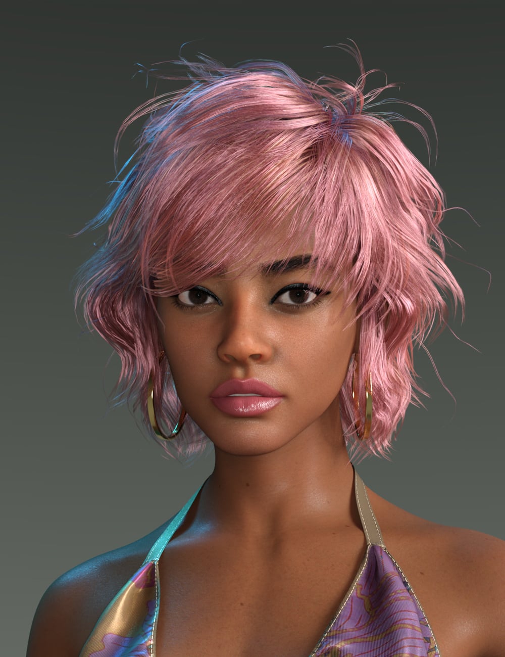 Noa Hair for Genesis 9 | Daz 3D