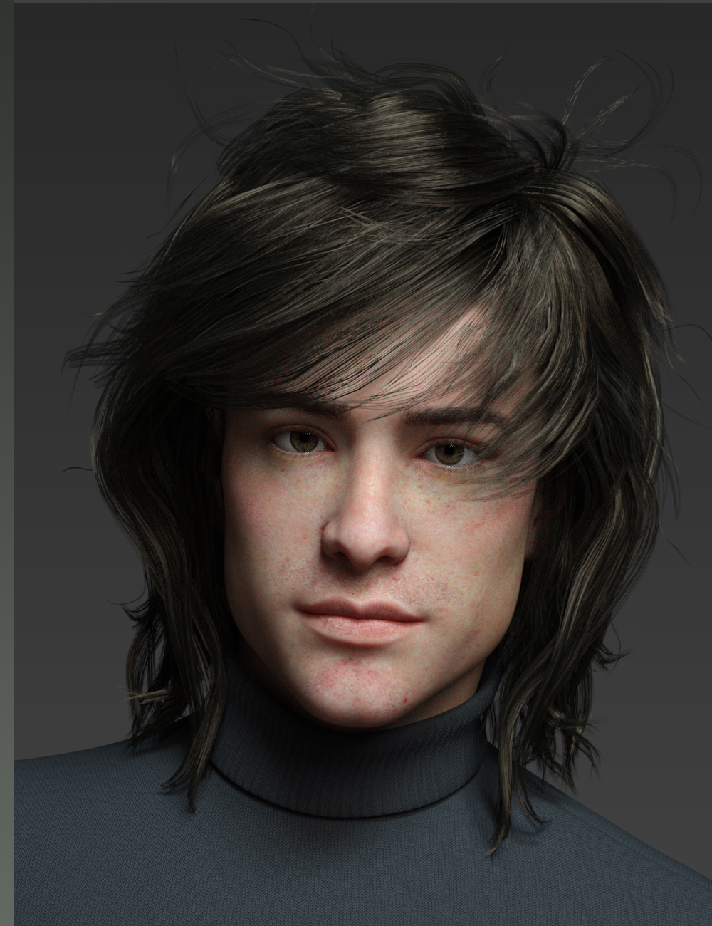 Noa Hair for Genesis 9 | Daz 3D