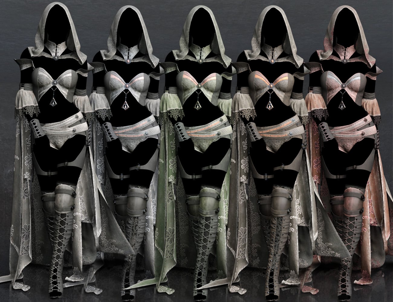 CB Samara Texture Expansion for Samara Clothing Set | Daz 3D