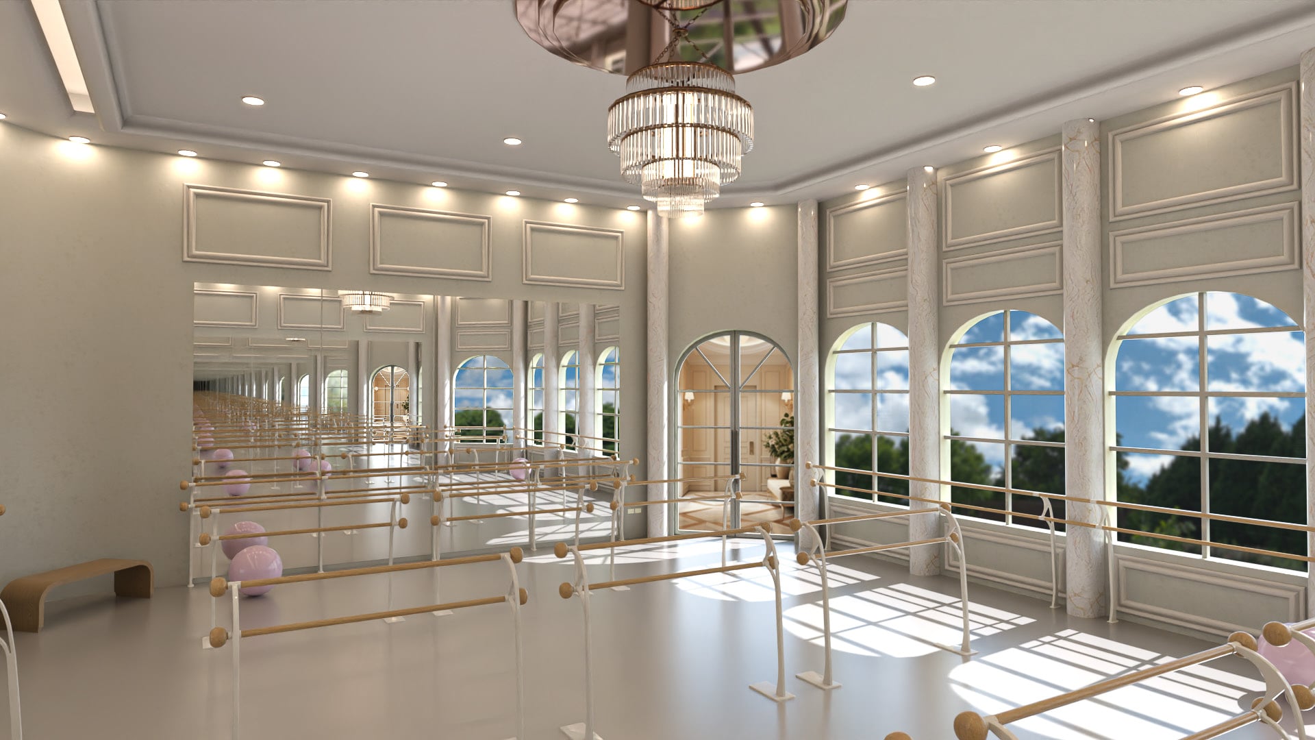 Ballet Room | Daz 3D