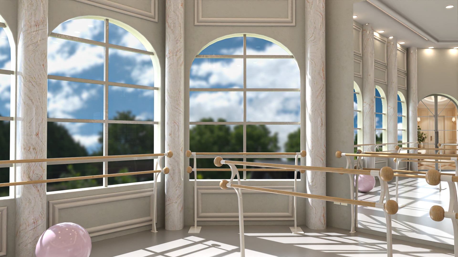 Ballet Room | Daz 3D