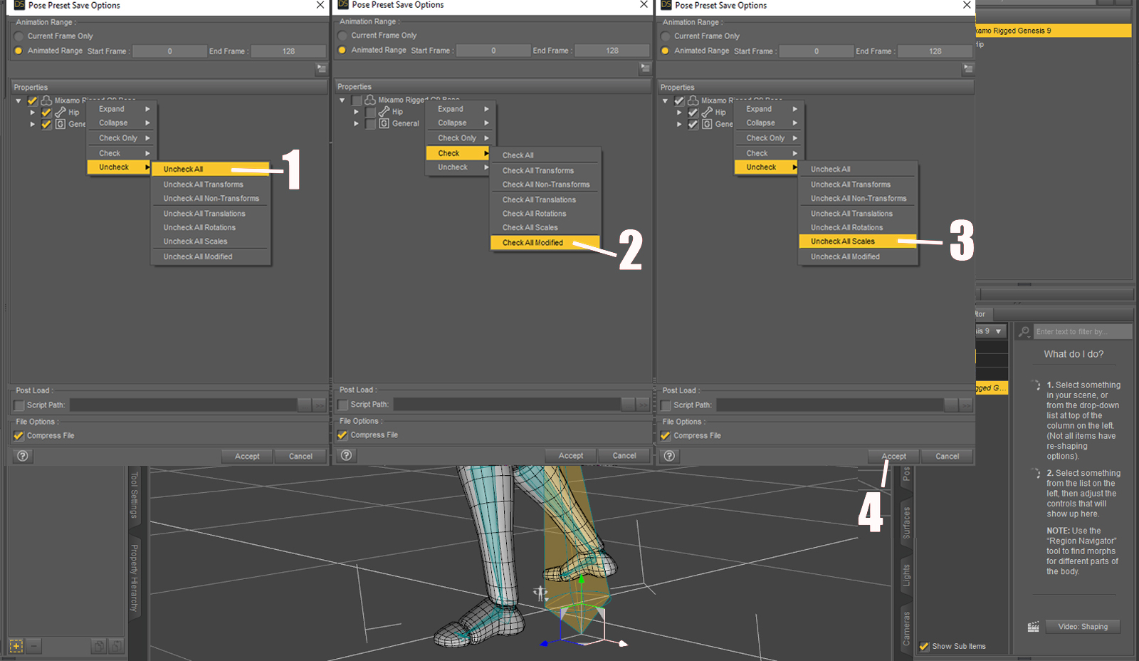 Mixamo Rigged Genesis 9 Character | Daz 3D