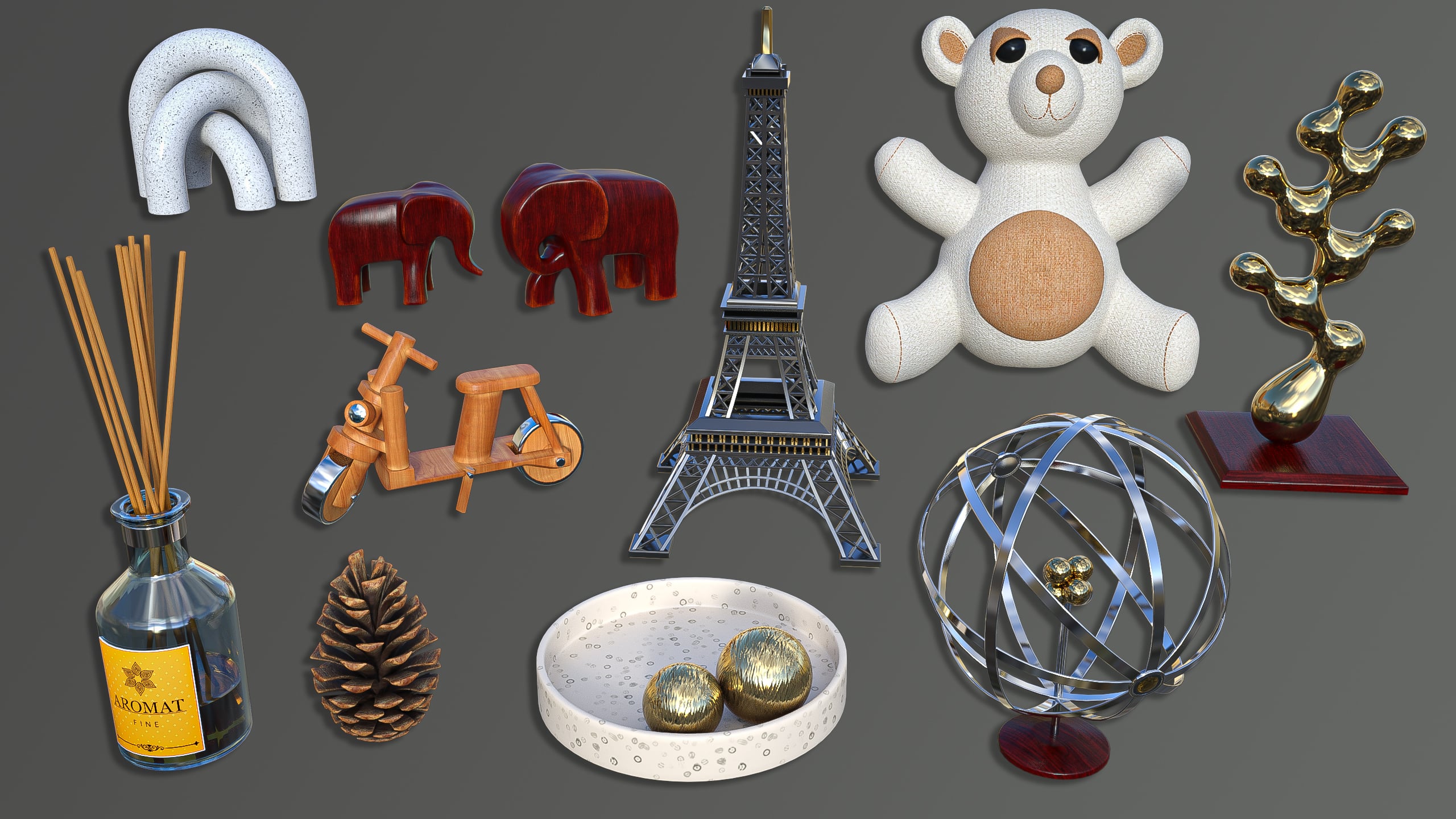 PT Modern Apartment Props | Daz 3D