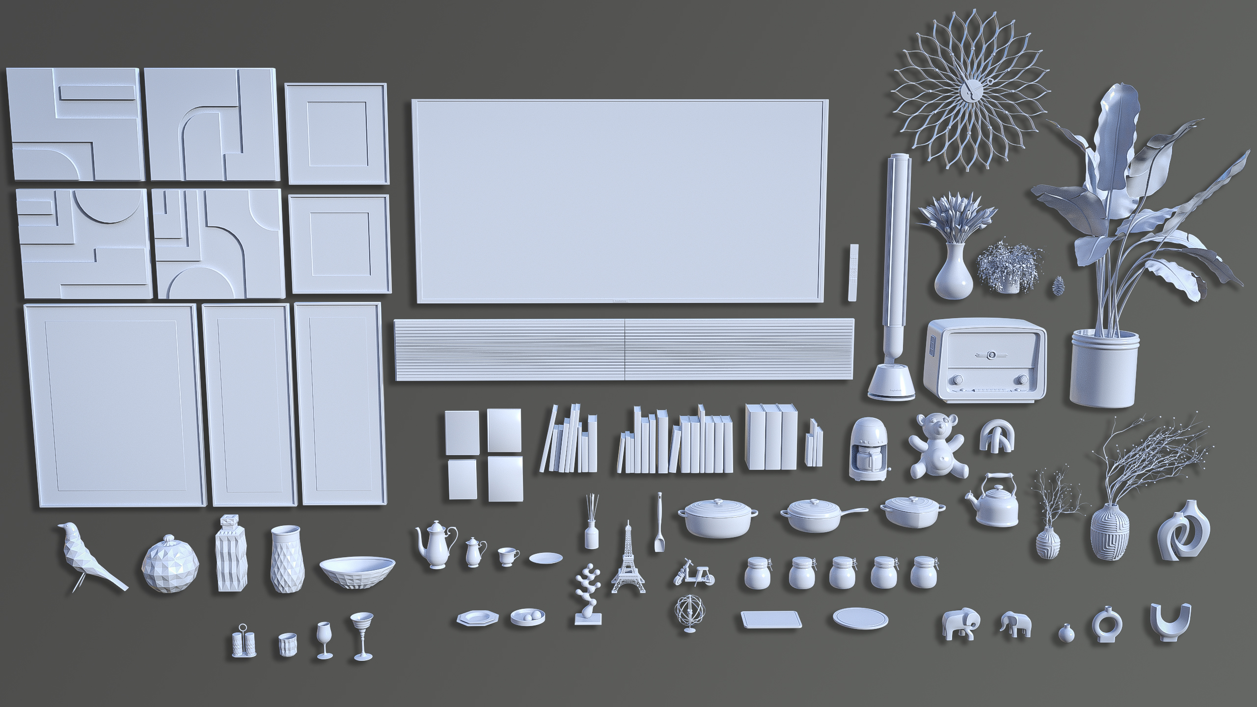 PT Modern Apartment Props | Daz 3D