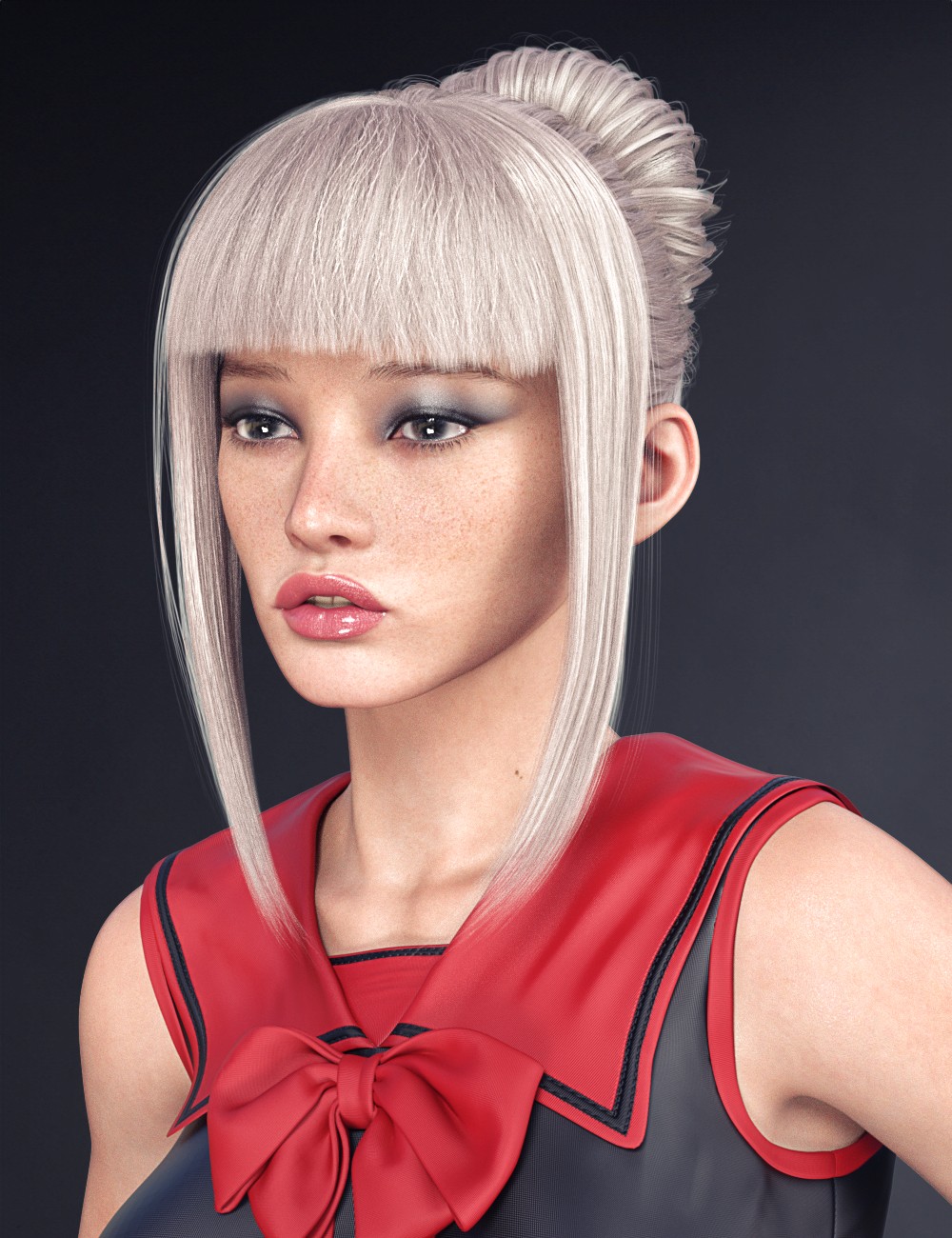 PS Boa Hair for Genesis 9 | Daz 3D