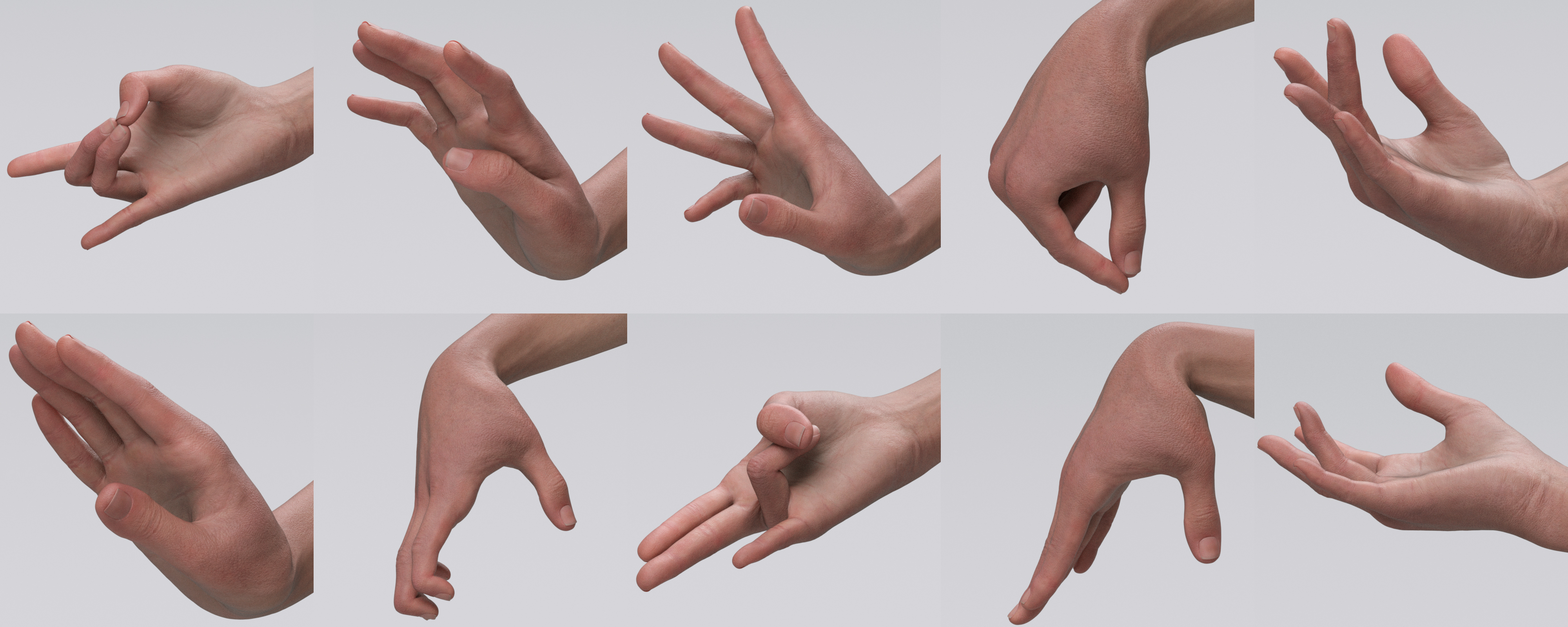 101 Series Fist of Justice Hand Poses for Genesis 9 and 8 | Daz 3D