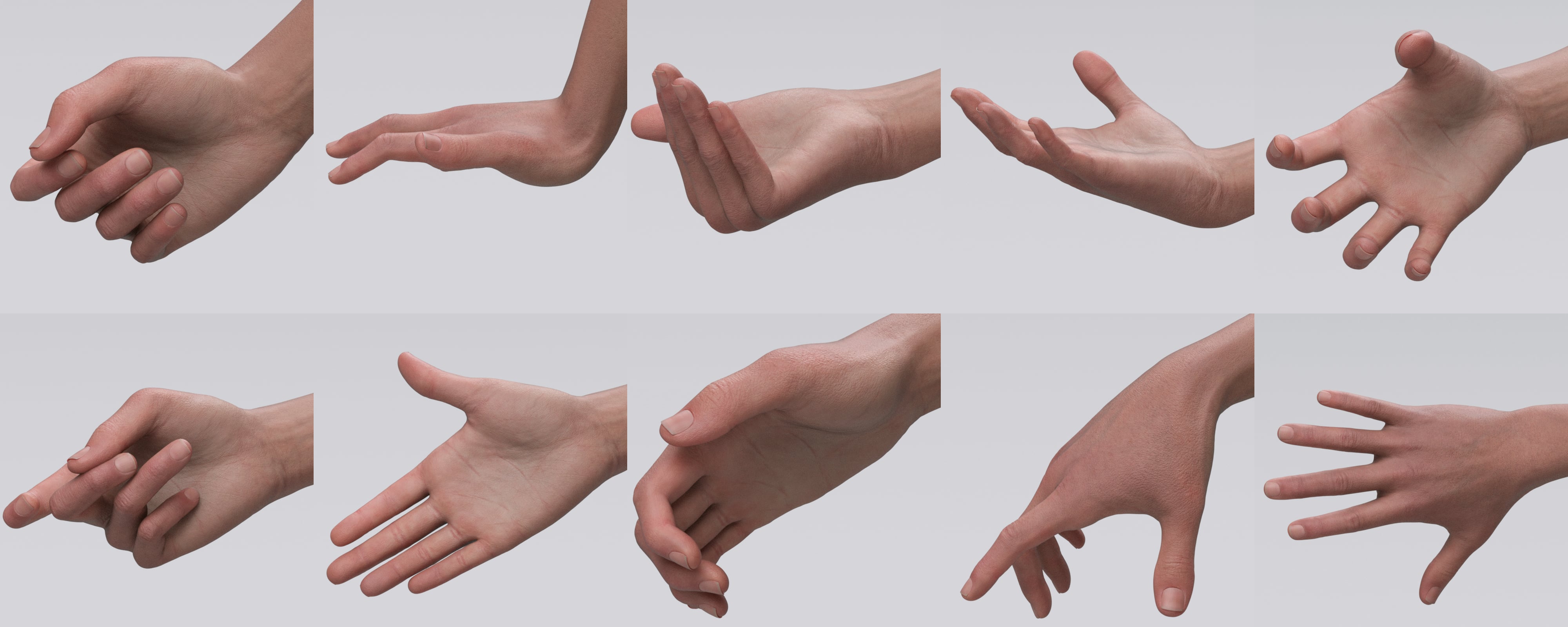 101 Series Fist of Justice Hand Poses for Genesis 9 and 8 | Daz 3D