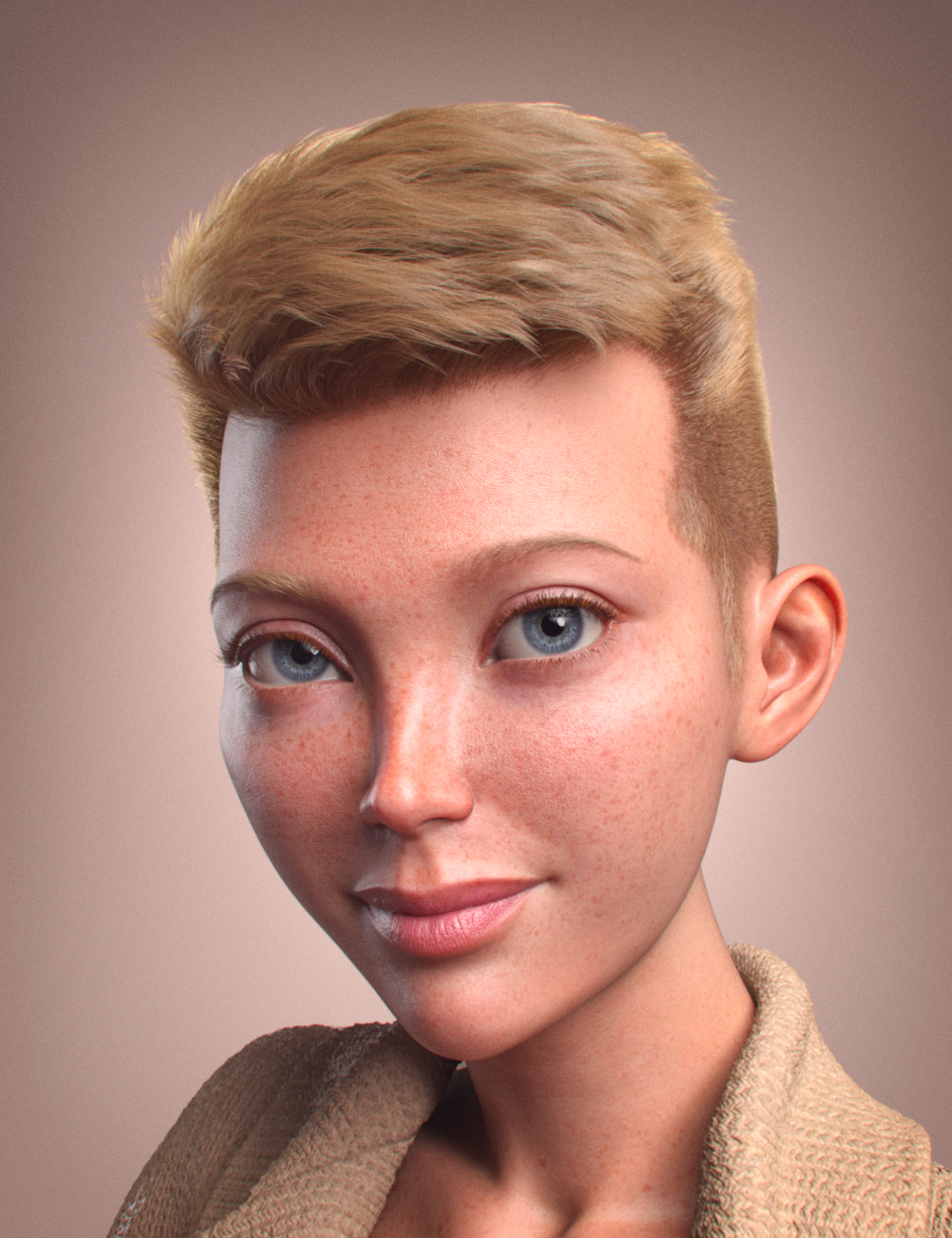 LI Short-Stop Hair for Genesis 9 | Daz 3D
