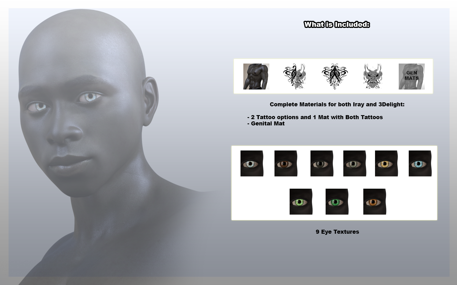 Baako for Genesis 3 Male | Daz 3D