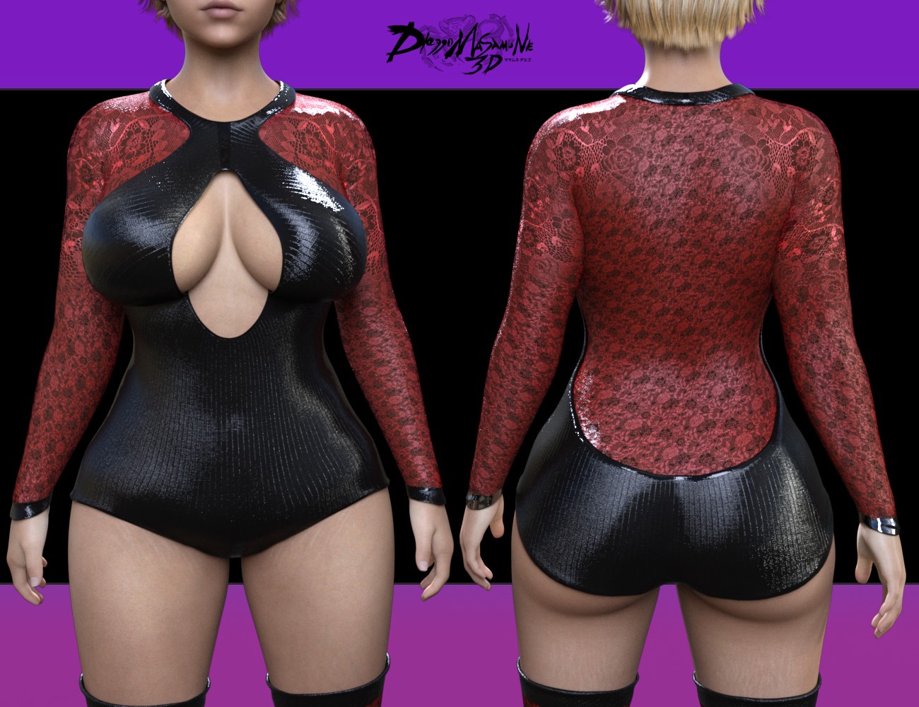 DMSM's Sexy Suit for Genesis 8 Female | Daz 3D