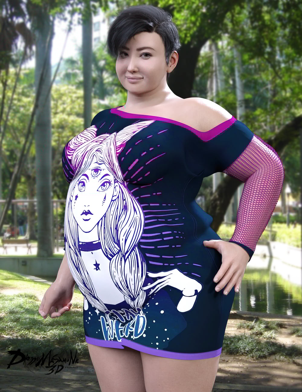 Feminine Plus Size Morphs for Genesis 9 | Daz 3D