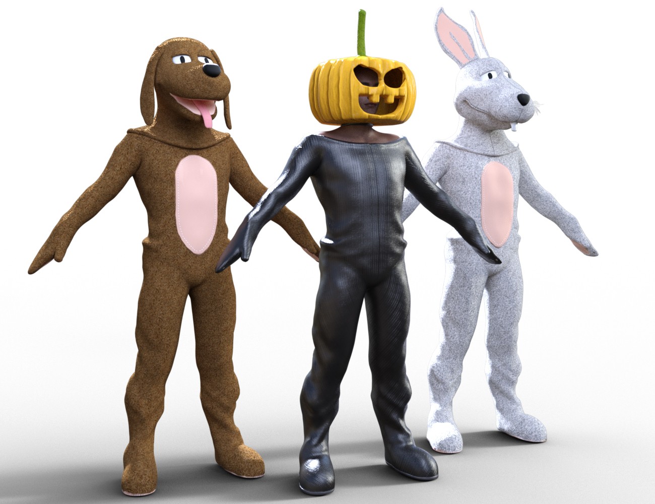 Funny Halloween Costume for Genesis 8 Male | Daz 3D