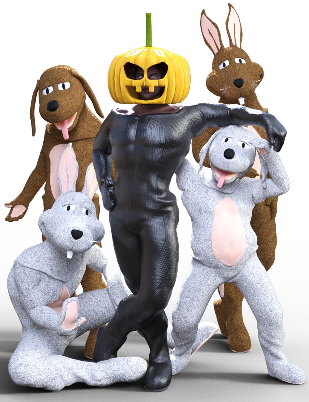 Funny Halloween Costume for Genesis 8 Male | Daz 3D