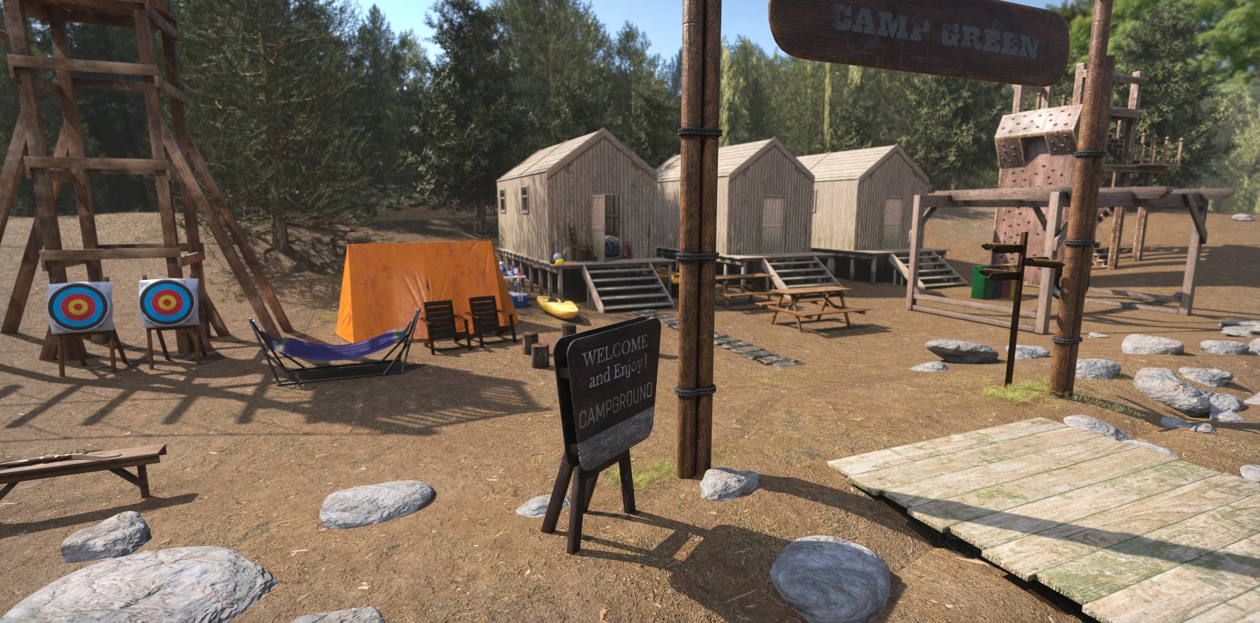 FG Summer Camp Bundle | Daz 3D