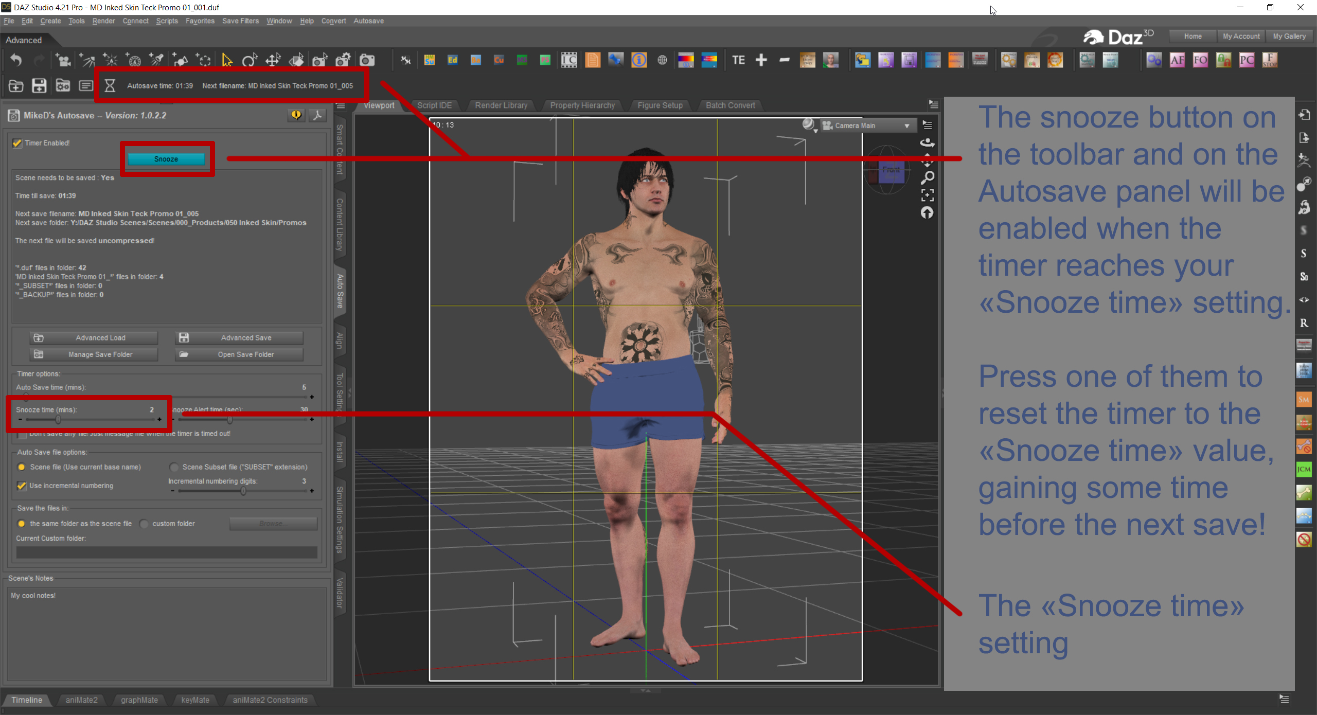 MD Autosave Suite - Windows | Daz 3D