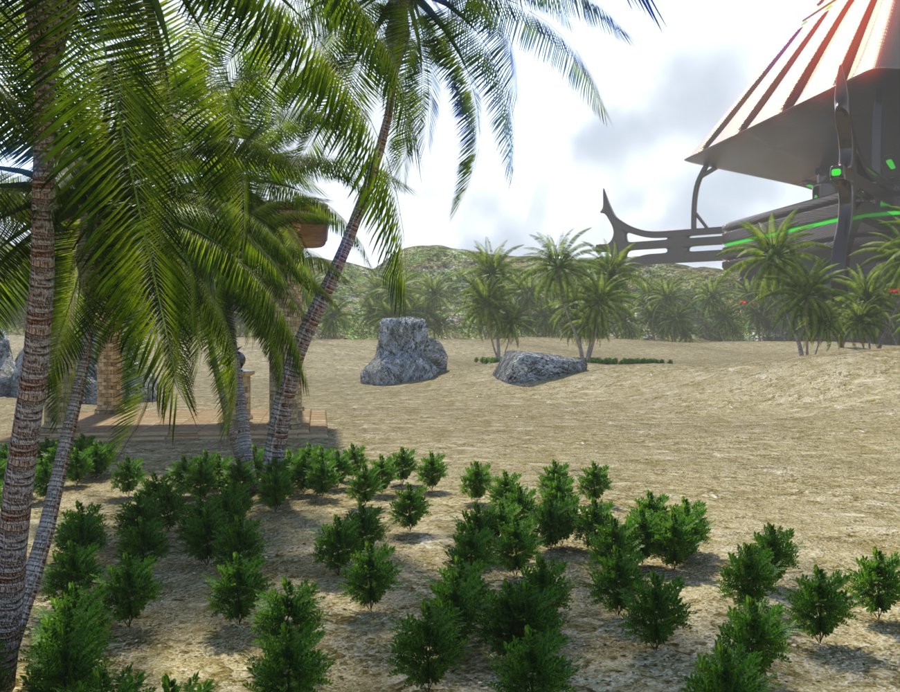 Alien Pyramid | Daz 3D