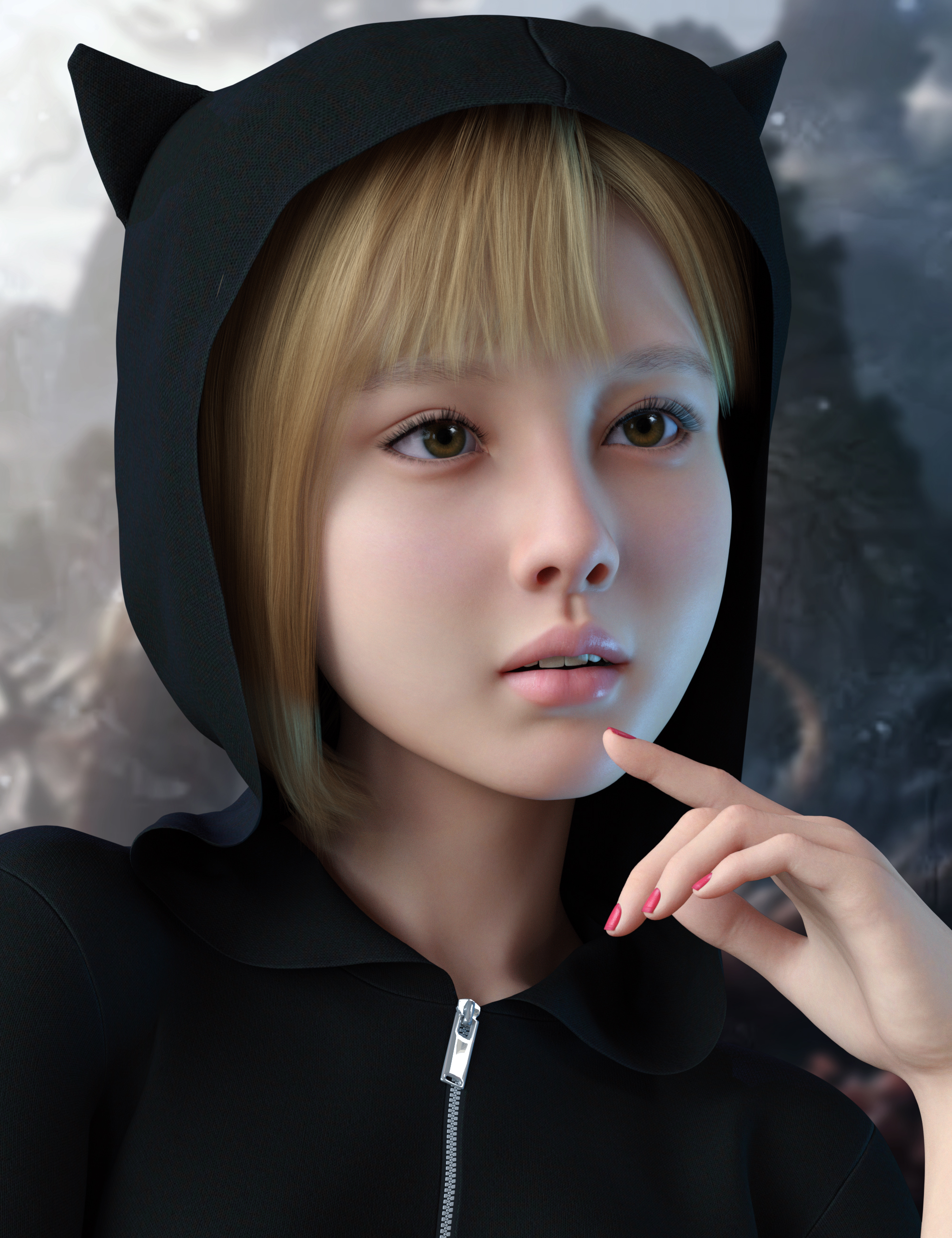 Vo Nanaya Character and Clothes for Genesis 9 Bundle | Daz 3D