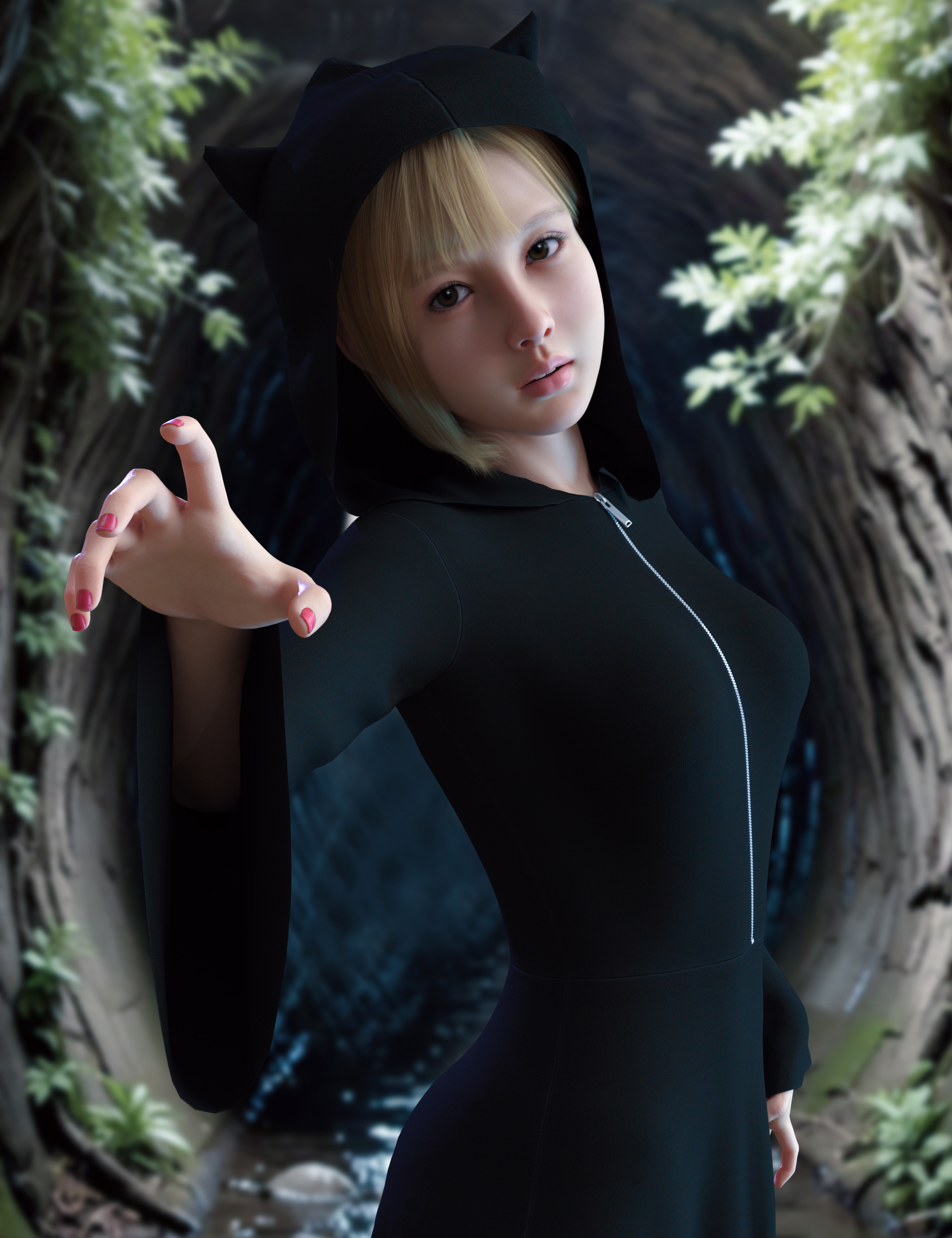 Vo Nanaya Character and Clothes for Genesis 9 Bundle | Daz 3D