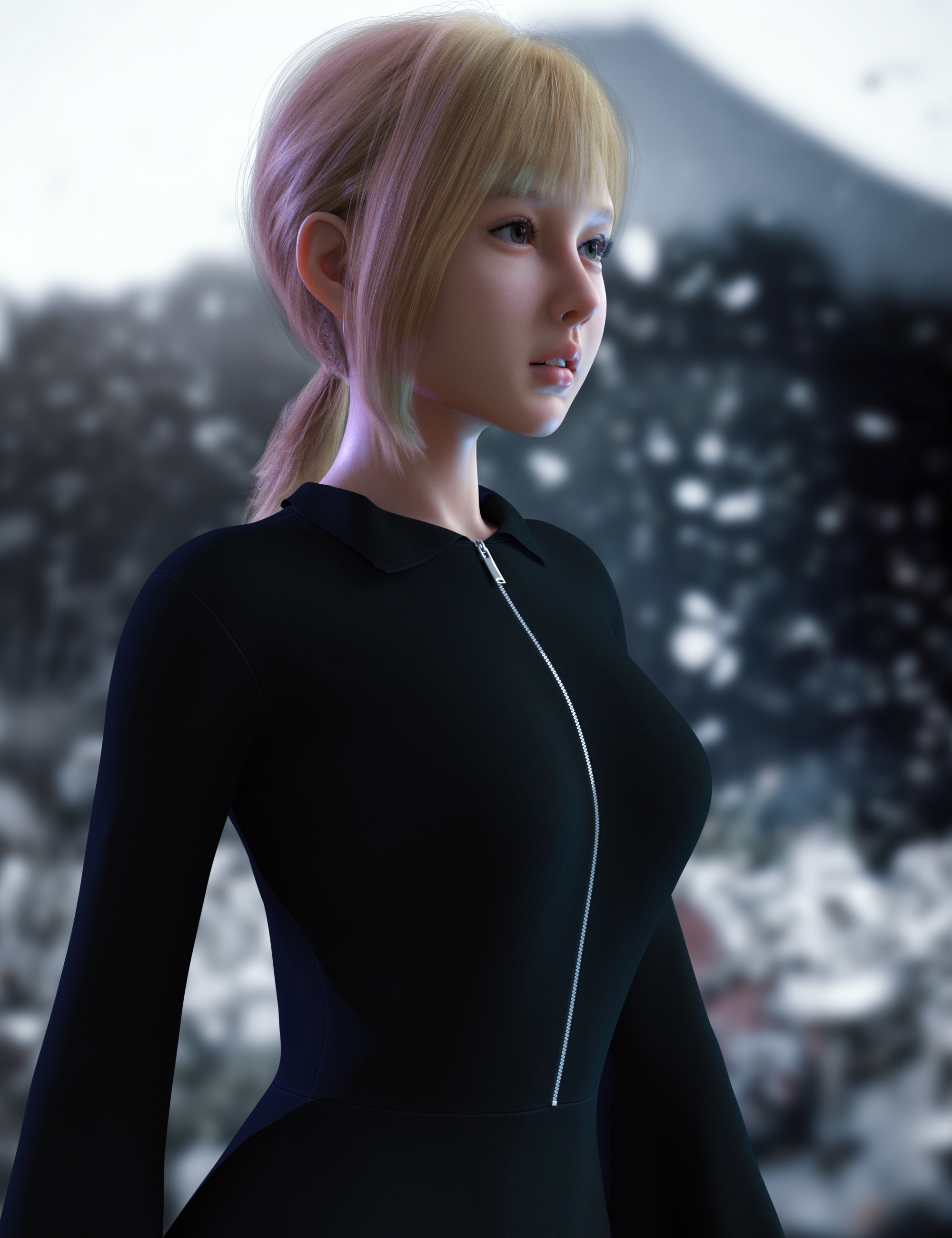Vo Nanaya Character and Clothes for Genesis 9 Bundle | Daz 3D