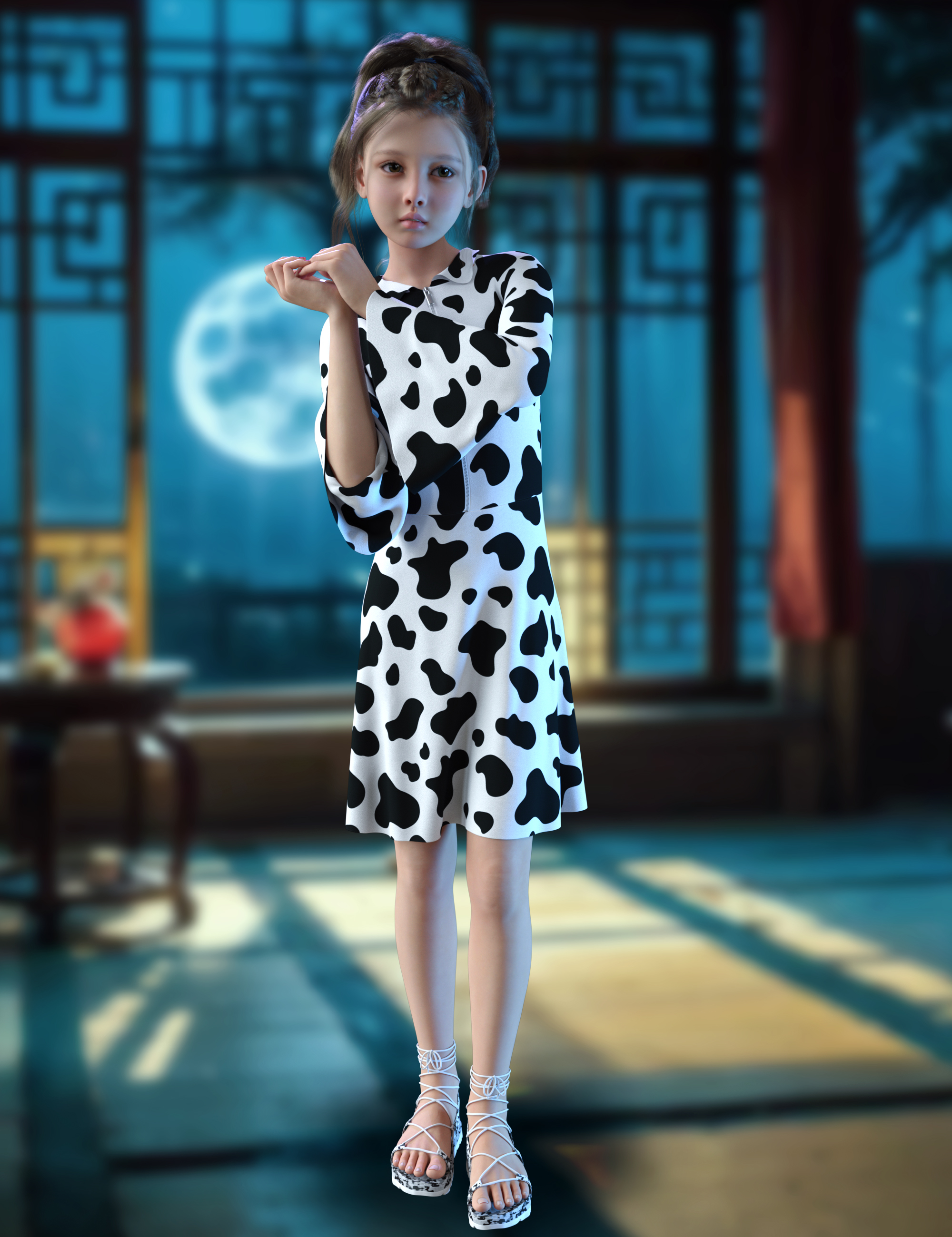 Vo Nanaya Character and Clothes for Genesis 9 Bundle | Daz 3D