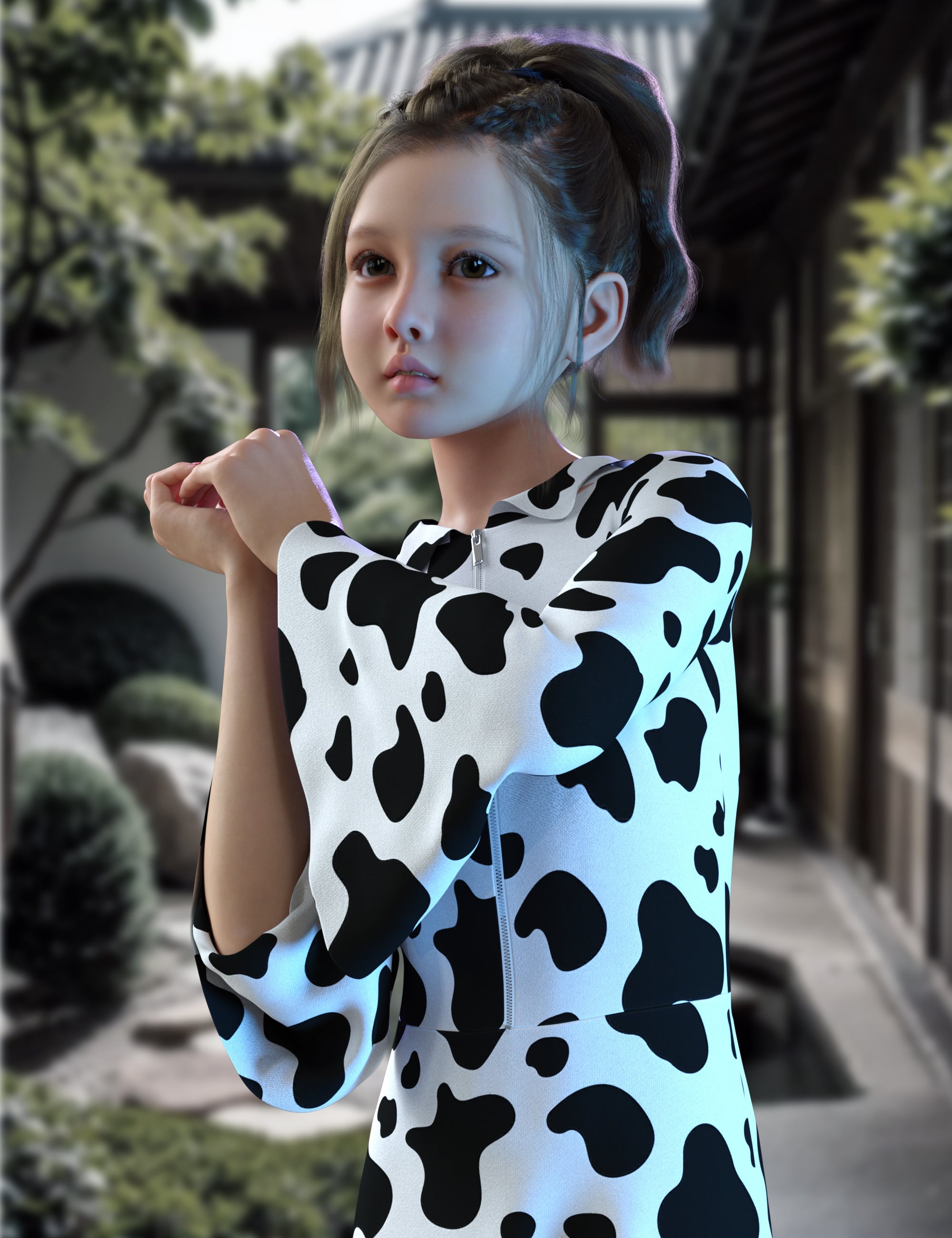 Vo Nanaya Character and Clothes for Genesis 9 Bundle | Daz 3D