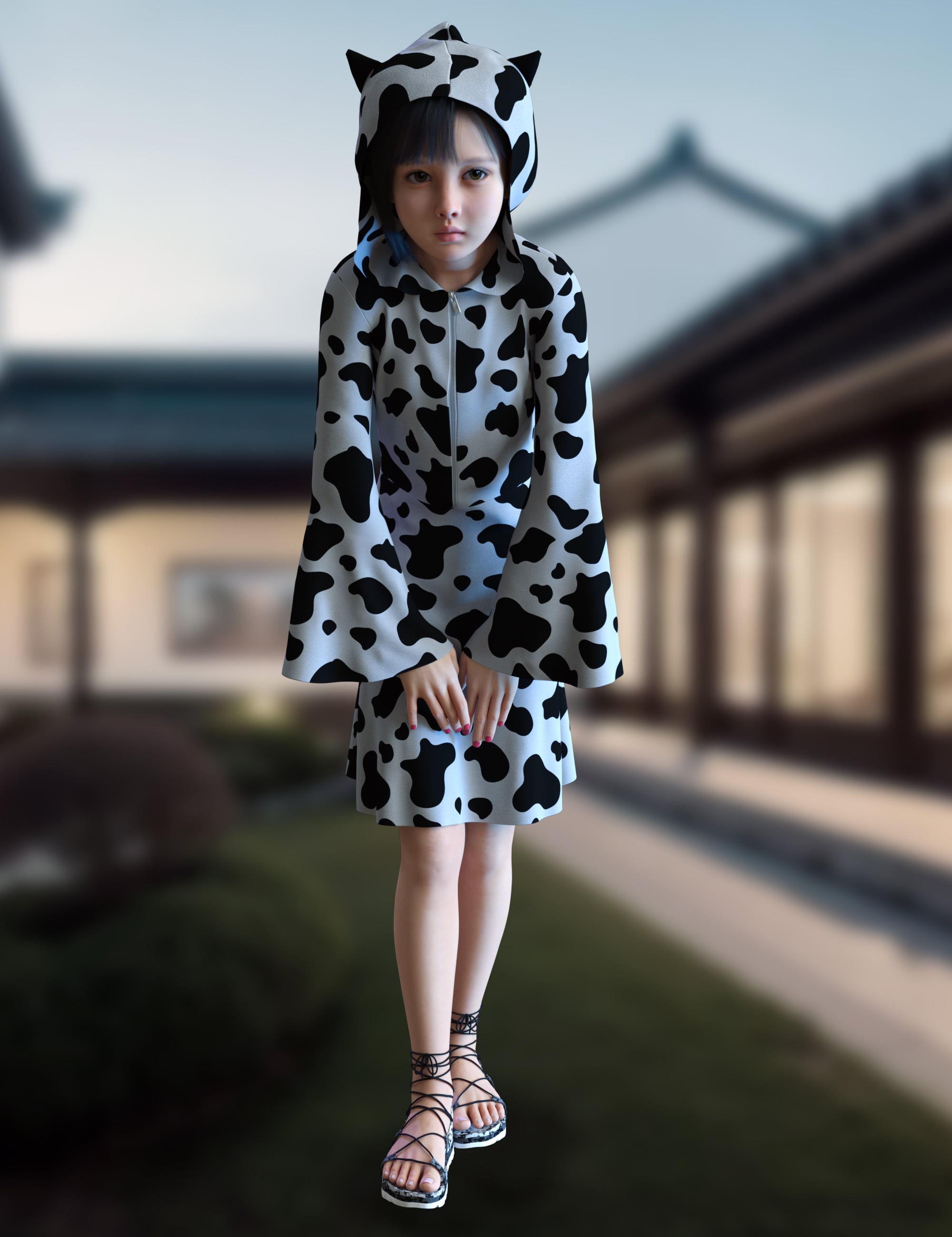 Vo Nanaya Character and Clothes for Genesis 9 Bundle | Daz 3D