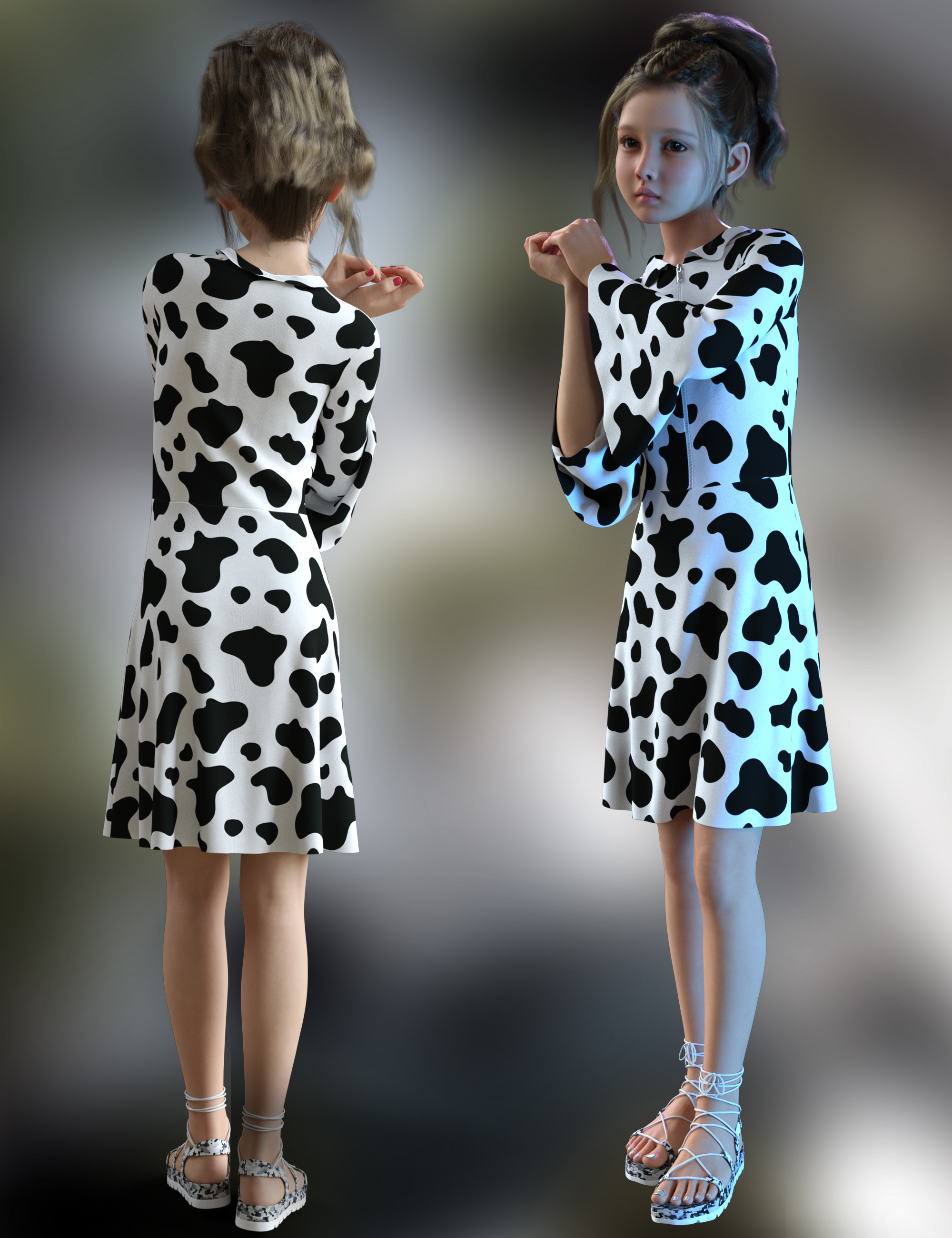 Vo Nanaya Character and Clothes for Genesis 9 Bundle | Daz 3D