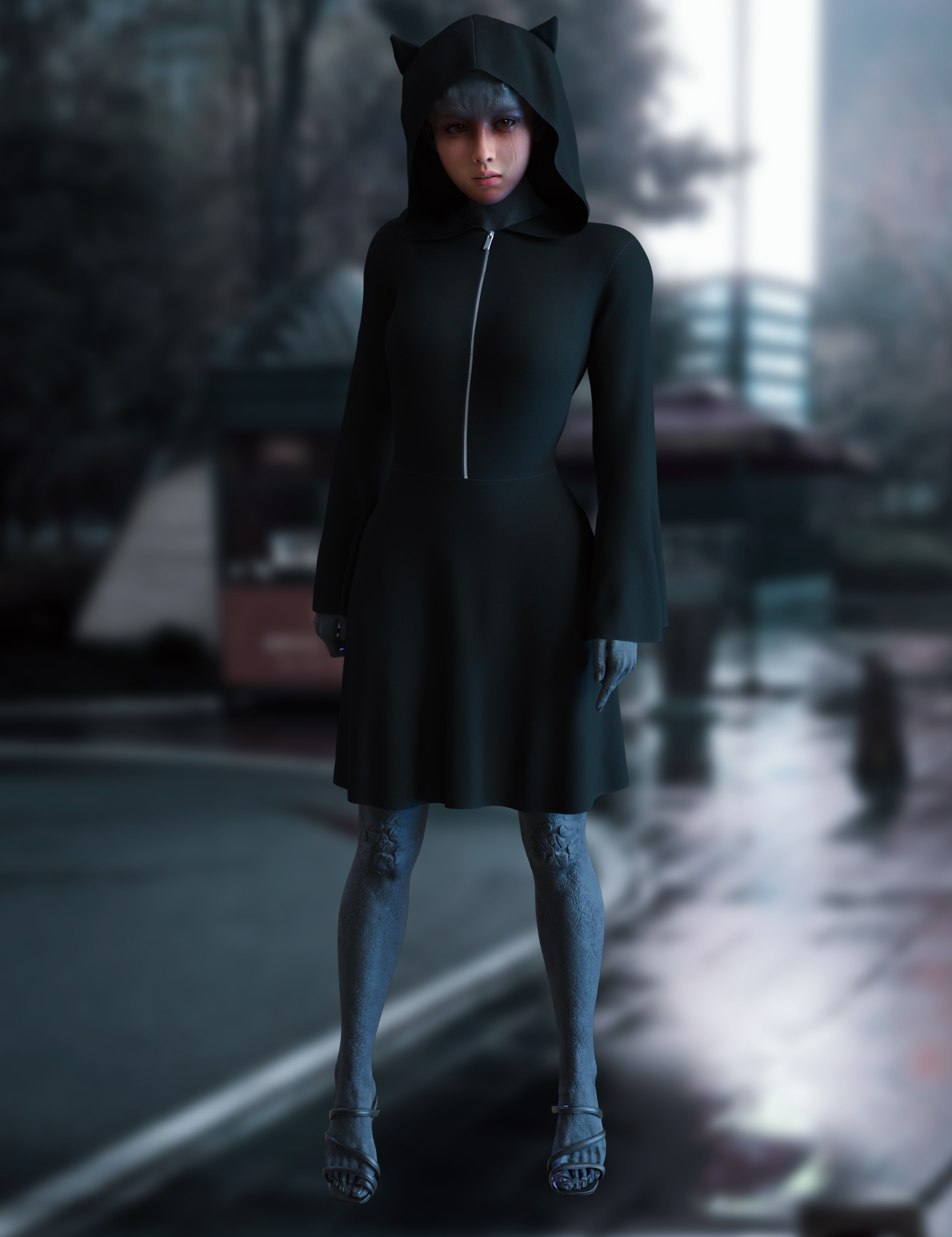 Vo Nanaya Character and Clothes for Genesis 9 Bundle | Daz 3D