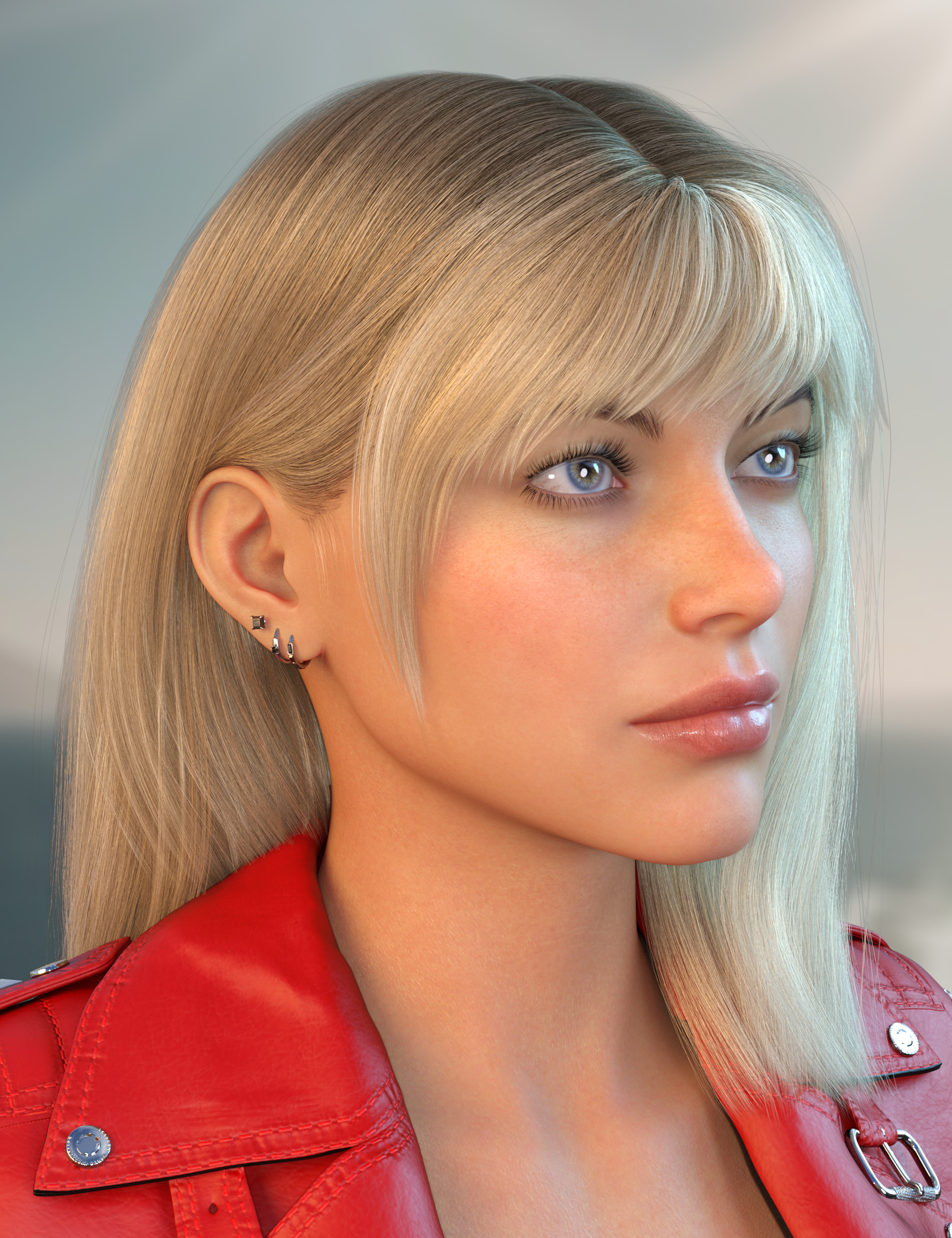 ALO Lyra Hair for Genesis 9, 8 and 8.1 Female | Daz 3D