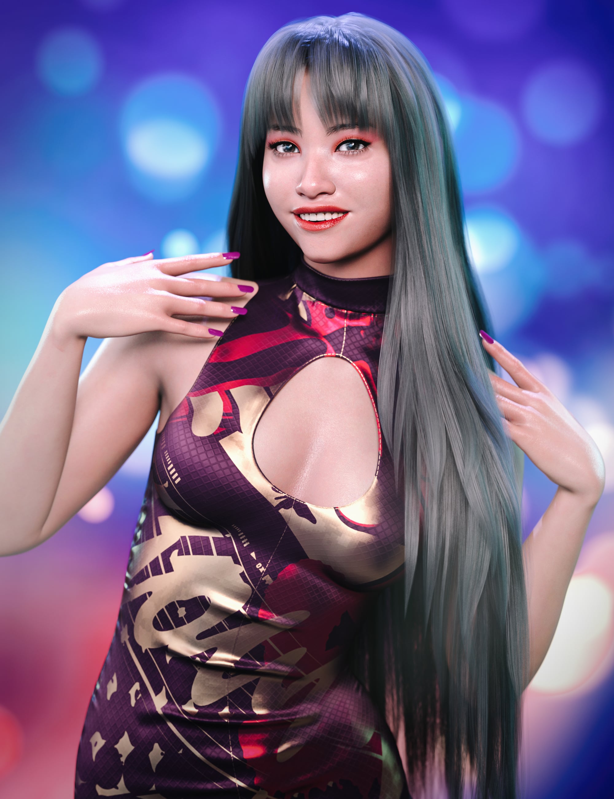 CJ Naomi HD For Genesis 9 | Daz 3D