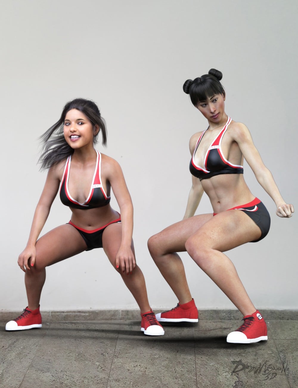 Shake It! Twerking Poses and Animations for Genesis 8 Female | Daz 3D