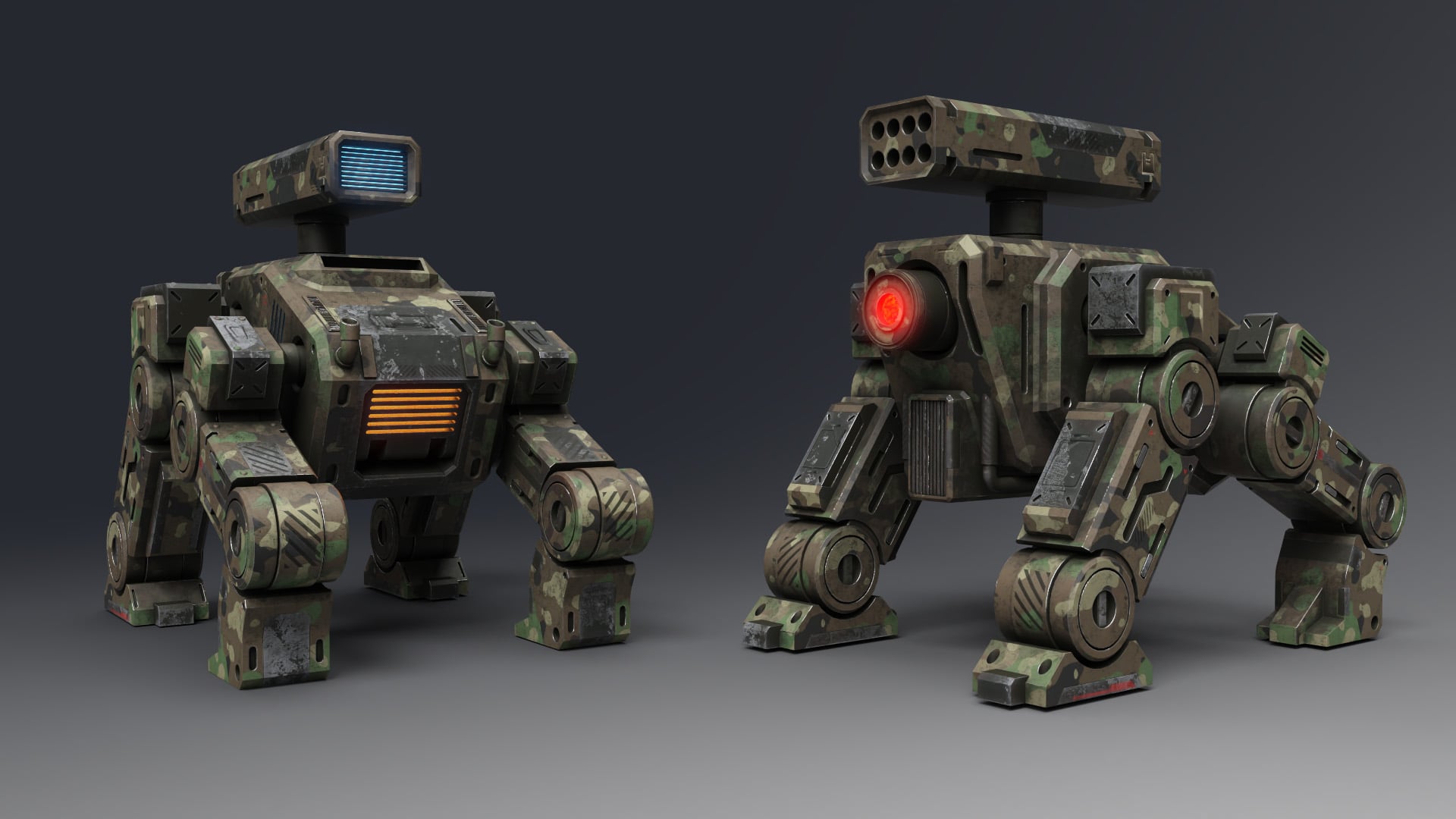 Quadripod Q07 | Daz 3D