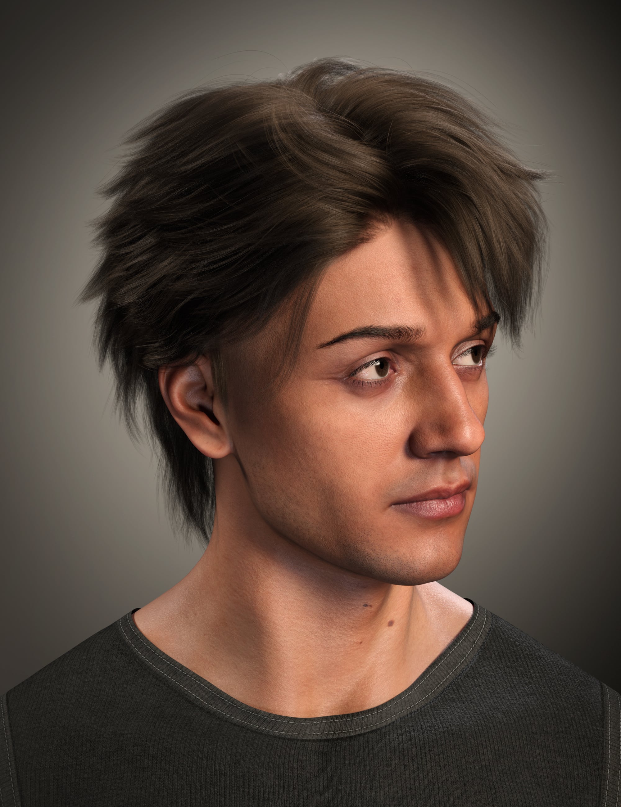 FE Vibrant Layered Short Hair for Genesis 9 | Daz 3D