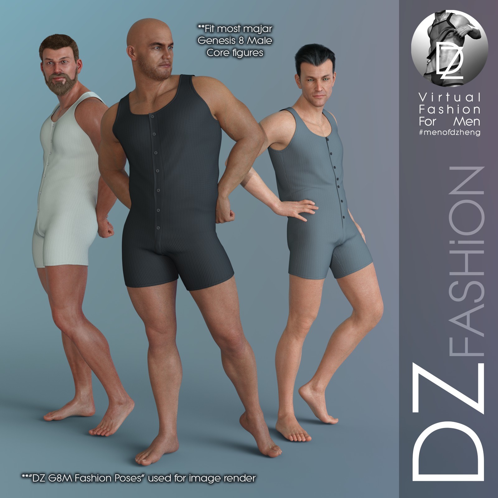 DZ G8M JumpSuitZ | Daz 3D