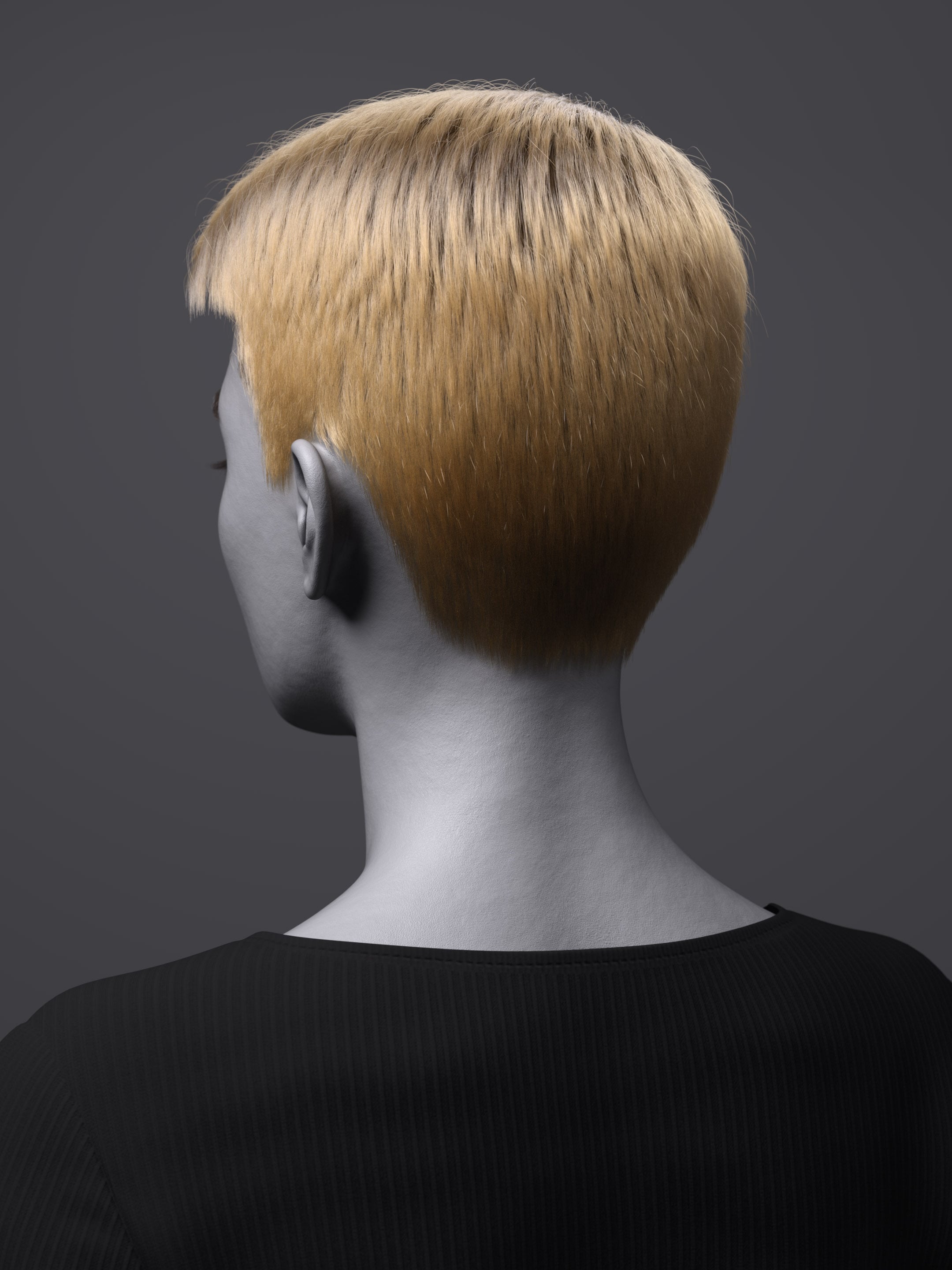 dForce FV Side Part Hair for Genesis 9 | Daz 3D