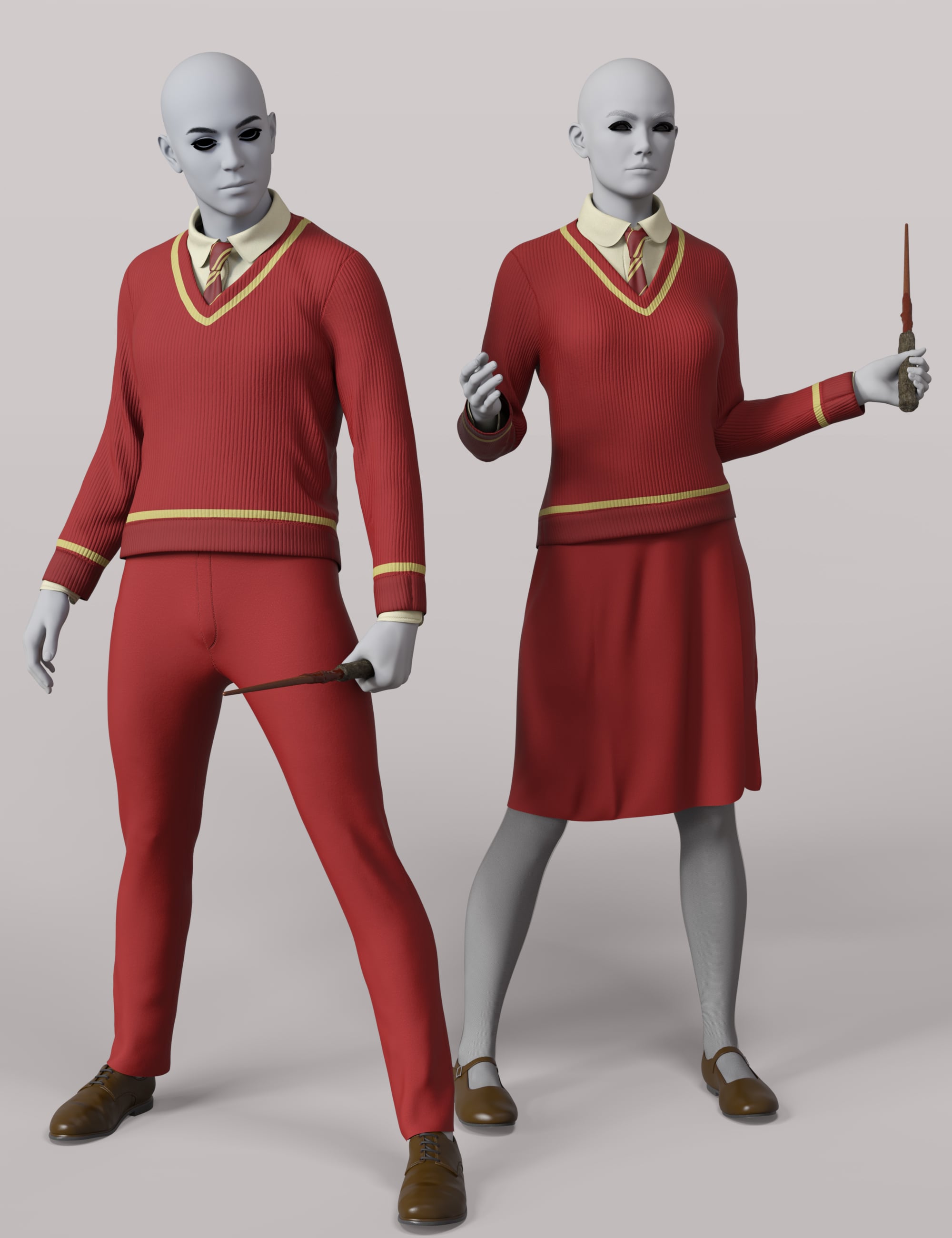 AH dForce Magical Wizard Outfit For Genesis 9 | Daz 3D