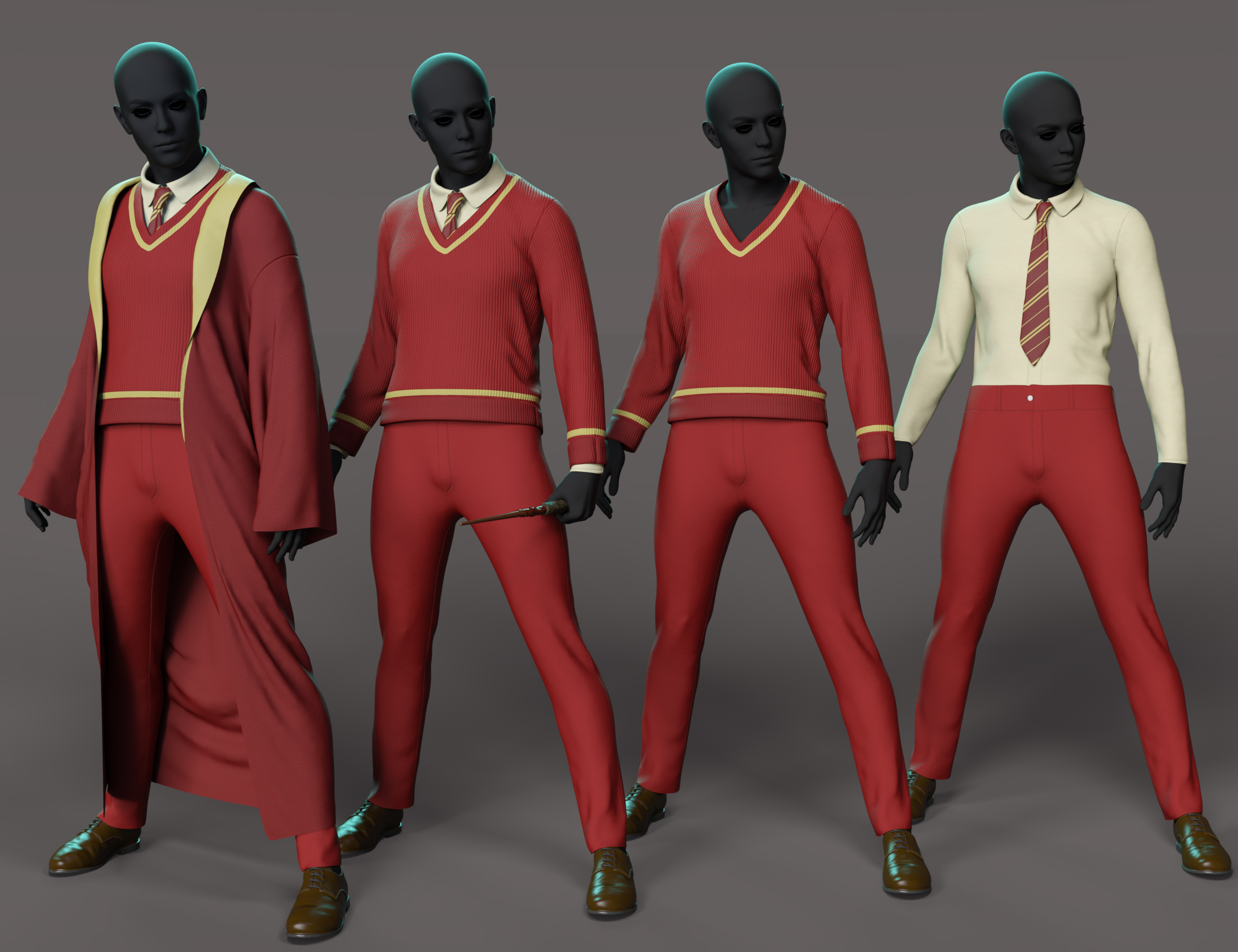 AH dForce Magical Wizard Outfit For Genesis 9 | Daz 3D