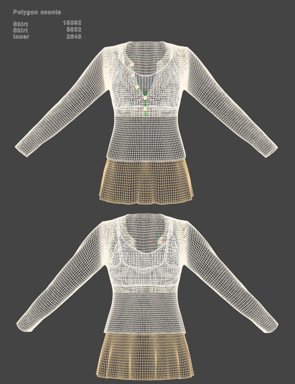 dForce Hello Spring Outfit for Genesis 9 | Daz 3D