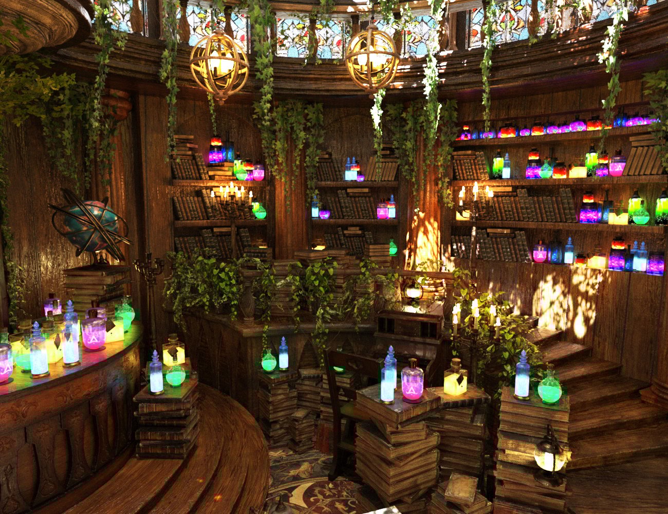 XI Spell Workshop Props | Daz 3D