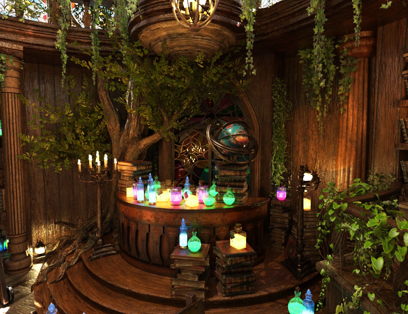XI Spell Workshop Props | Daz 3D
