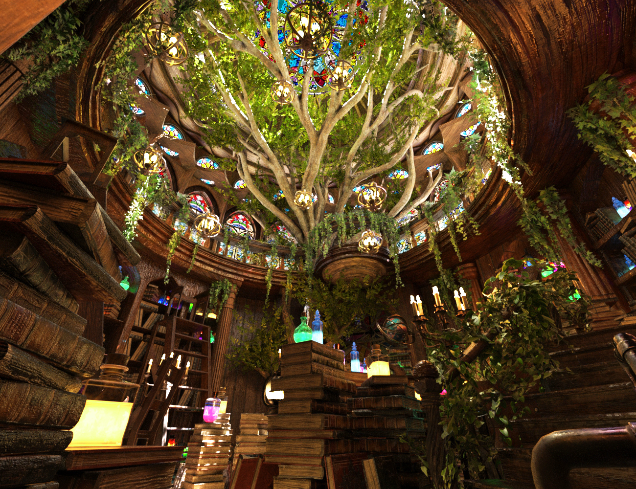 XI Spell Workshop Props | Daz 3D