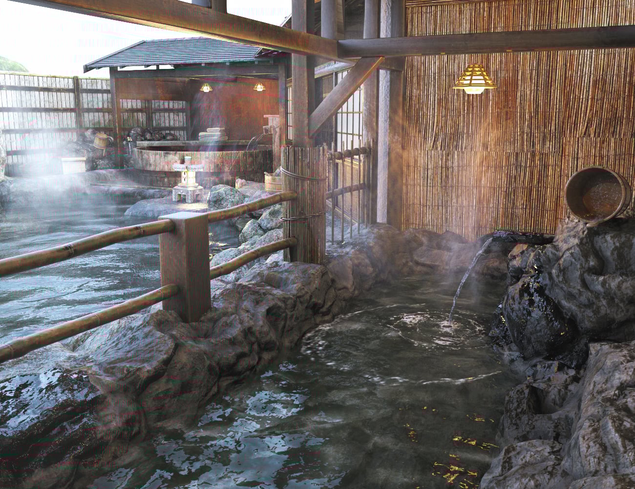 XI Japanese Bath | Daz 3D