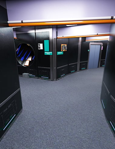 TOS Corridor Iray Add-On | Daz 3D